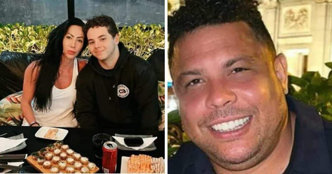 Mãe de Alexander Nazário, filho de Ronaldo, afirma que ele é diferente ...
