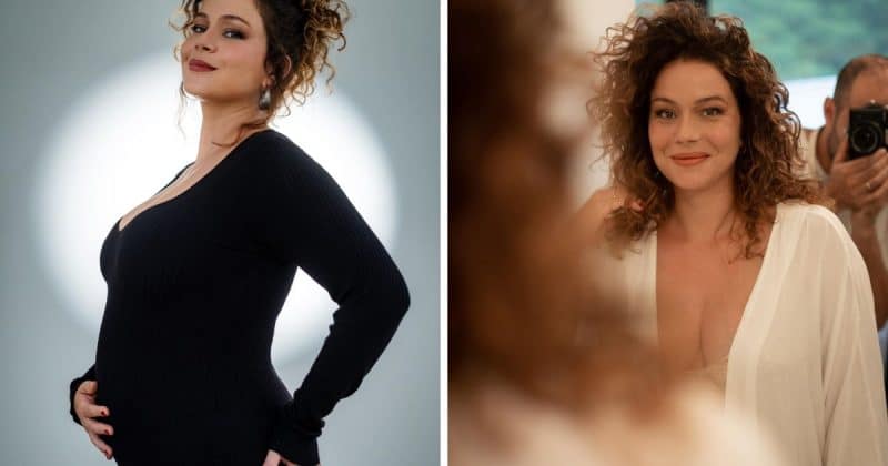 Grávida aos 41 anos, Leandra Leal, surpreende fãs com fotos em momento íntimo: "Pelos olhos do ...