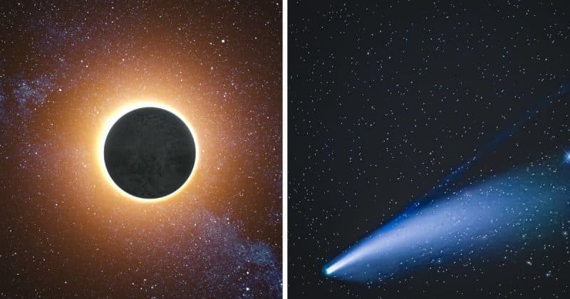 Céu de setembro: Eclipse parcial da Lua e passagem do “cometa do século” prometem espetáculo ...