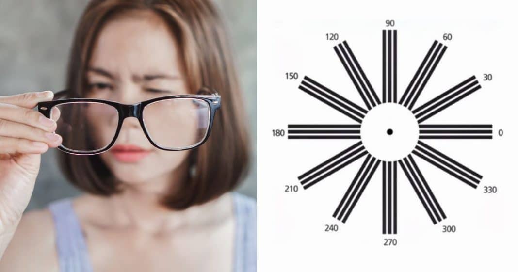 Teste de Astigmatismo: Olhe para esta imagem e veja se você tem ...